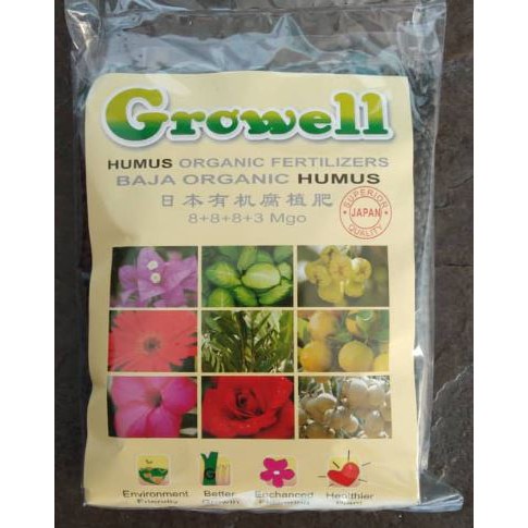 🌺READY STOCK🌺 GROWELL Humus Organic Fertilizer / Baja Organik Humus ...