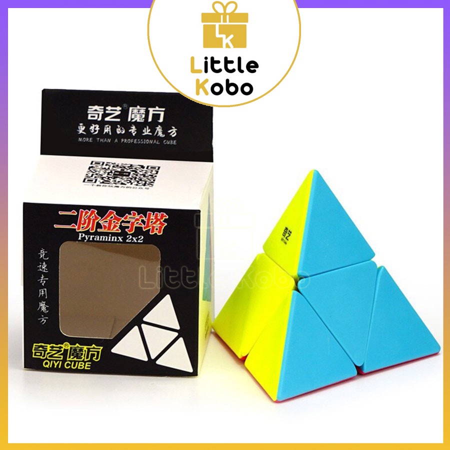 Rubik QiYi Pyramorphix Pyraminx 2x2 Rubic Variant Triangle Intellectual ...