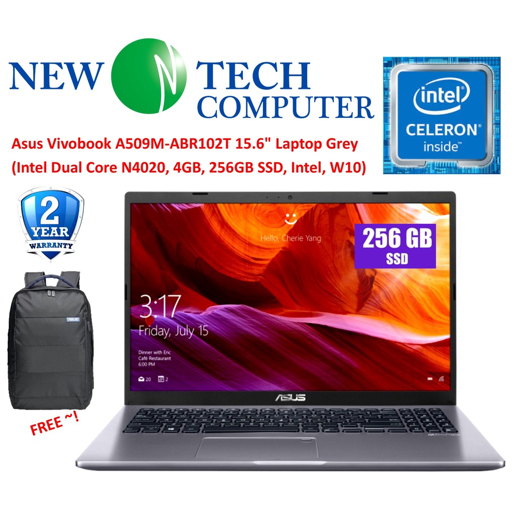 Asus A509M-ABR102T GREY / A509M-ABR103T SILVER (Intel CE N4020, 4GB ...