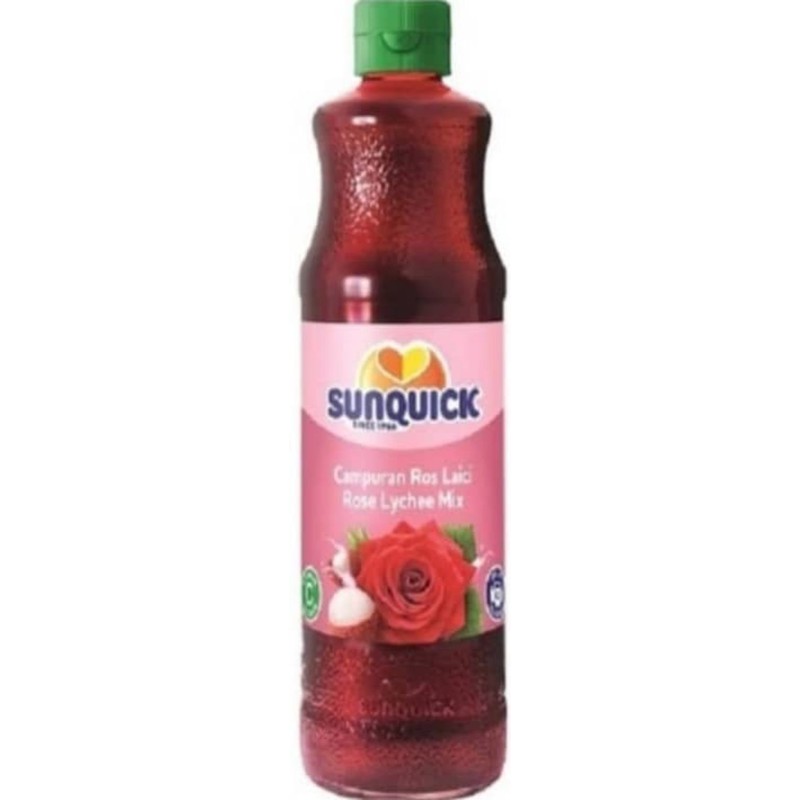 ROSE LYCHEE MIX CONCENTRATE SUNQUICK 2 BOTTLES (700 ML) | Shopee Malaysia