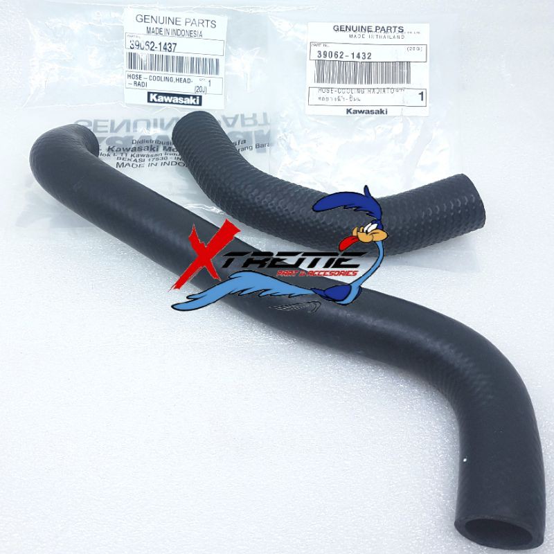 Ninja R SS RR New Old Original Radiator Hose Top And Bottom Kawasaki ...