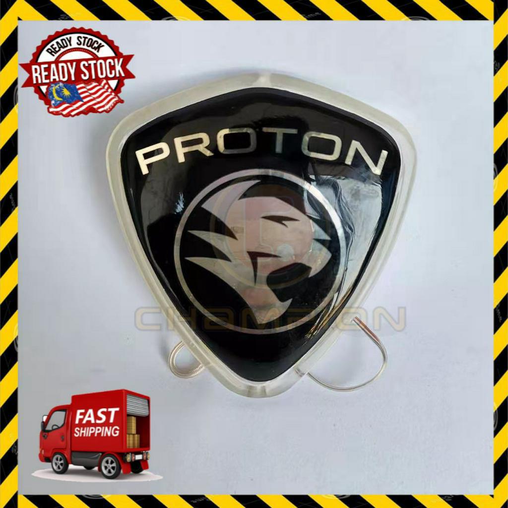 ORIGINAL PROTON FRONT GRILLE EMBLEM 3D LOGO LED (NEW DESIGN) | Shopee ...