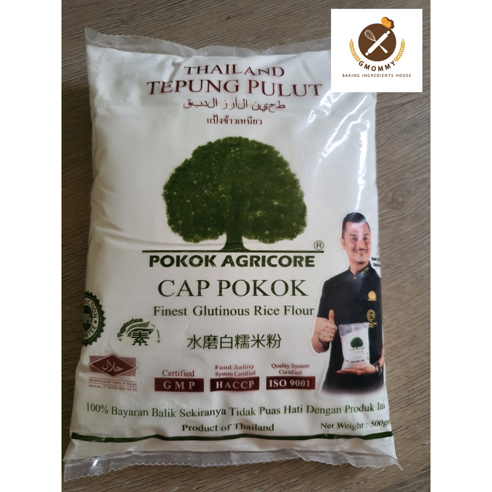 Cap Pokok Glutinous Rice Flour(Tepung Pulut) 1KG /水磨糯米粉 | Shopee Malaysia