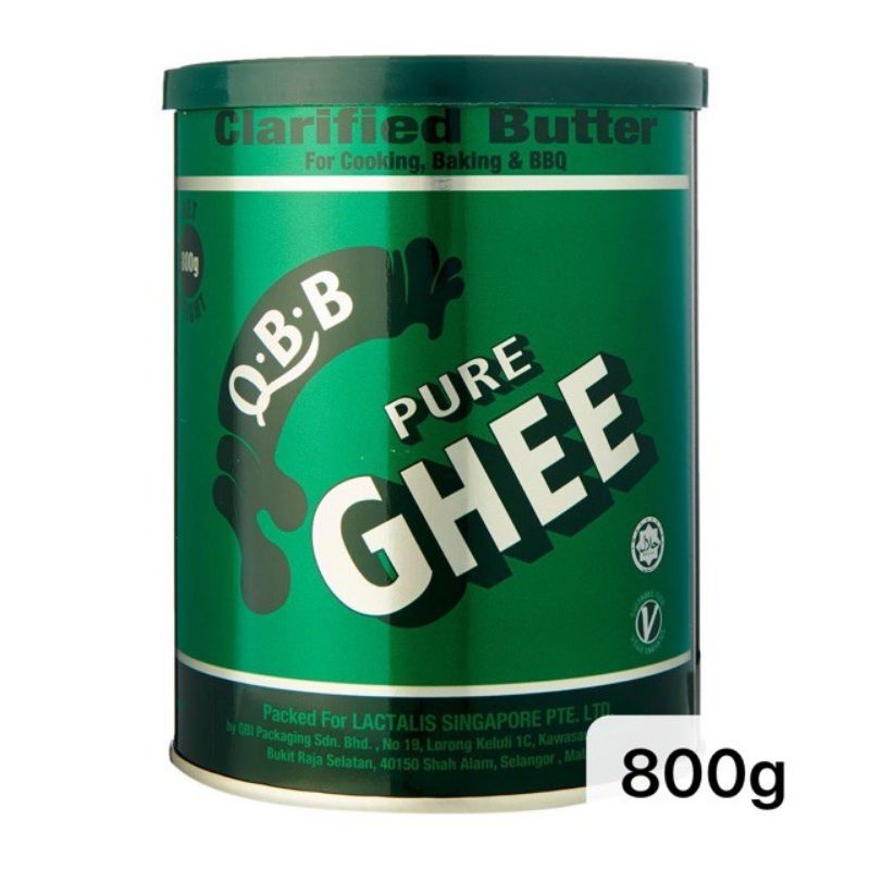 QBB Pure Ghee Minyak Sapi Tulen (Offer!!!) 800g Exp: 3/2026 | Shopee ...