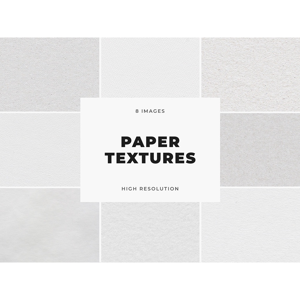 [P227] 8 Paper Textures Kit Paper Canvas | Procreate Brushes ...