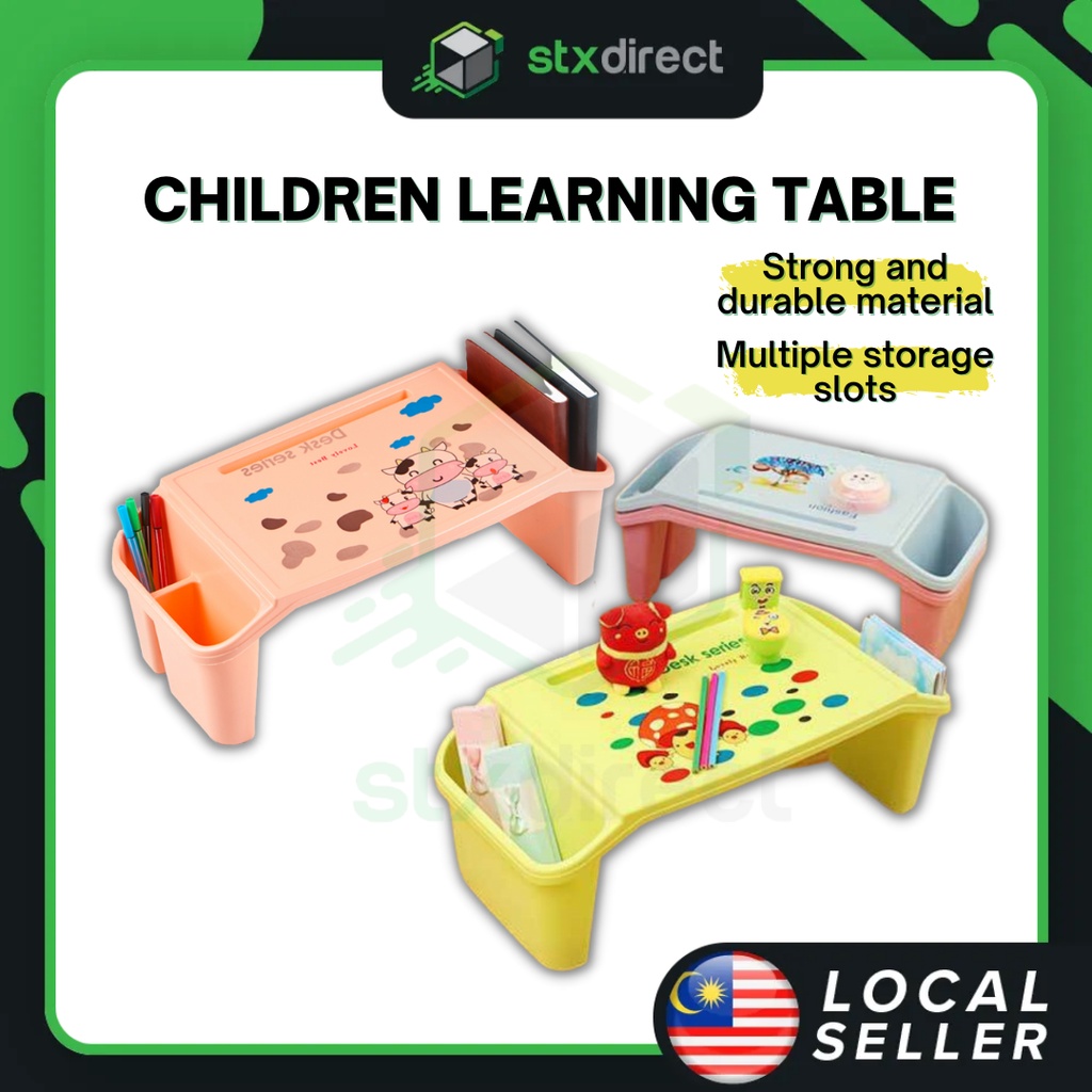 Children Early Learning Table Kids Study Table Kids Drawing Desk Meja ...