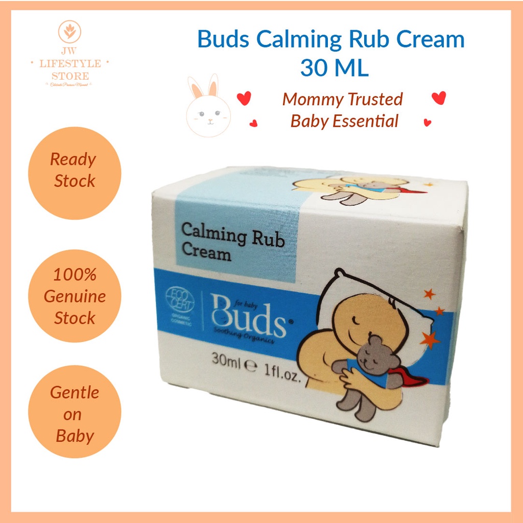 JW [READY STOCK] 100% AUTHENTIC STOCK: BUDS Calming Rub Cream 30 ML ...