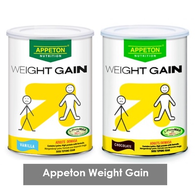 Appeton Weight Gain ADULT (450g) ( Vanilla / Chocolate ) | Shopee Malaysia