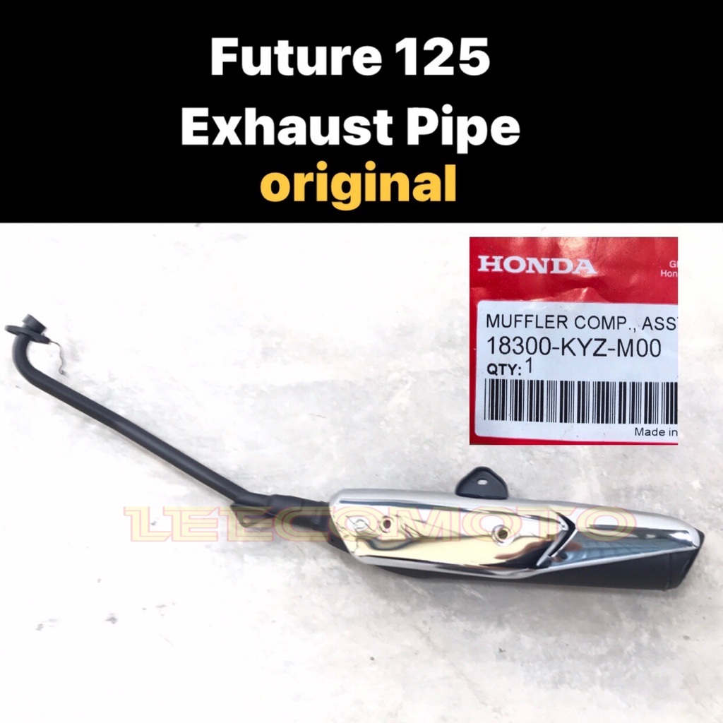 ORIGINAL HONDA FUTURE125 FUTURE 125 EXHAUST PIPE WITH MUFFLER PROTECTOR ...