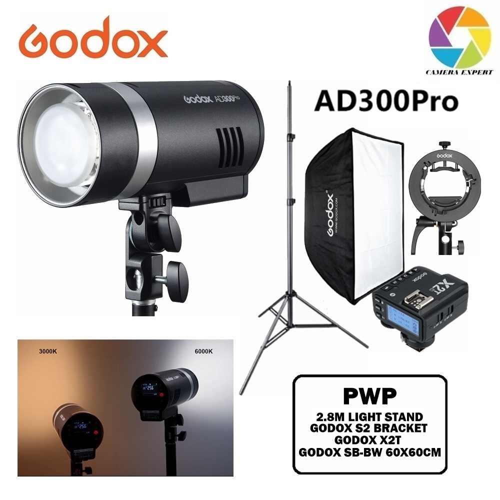 ( READY STOCK ) GODOX AD300 PRO / AD300PRO TTL BATTERY POWERED WIRELESS ...