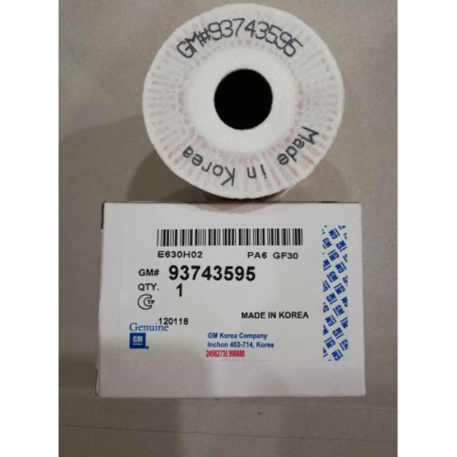 CHEVROLET CAPTIVA (DIESEL ENGINE ), CHEVROLET NABIRA OIL FILTER ...