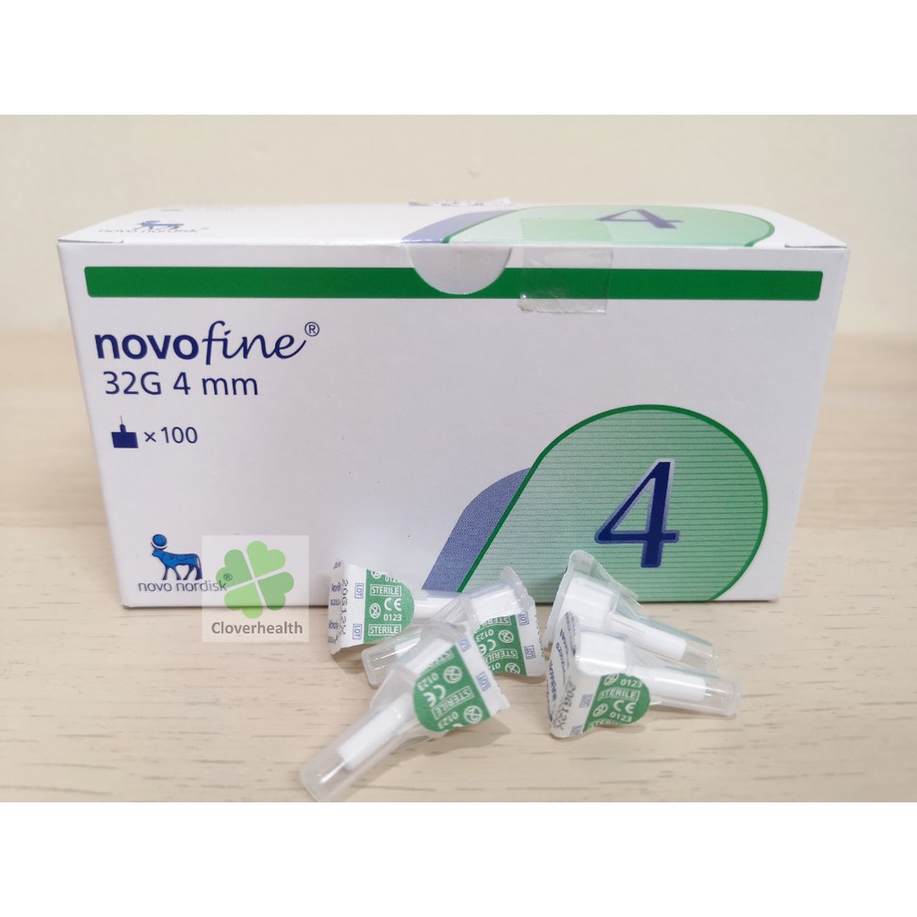 Novofine 32g x 4mm Insulin Pen Needles 20's / 100's | Shopee Malaysia