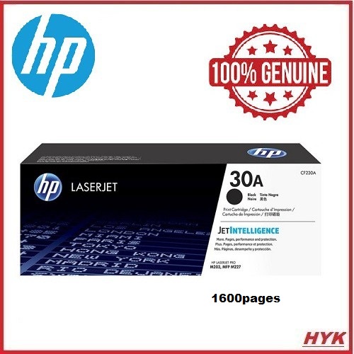 HP 30A/30X (CF-230A/CF230X) Black Original LaserJet Toner Cartridge ...