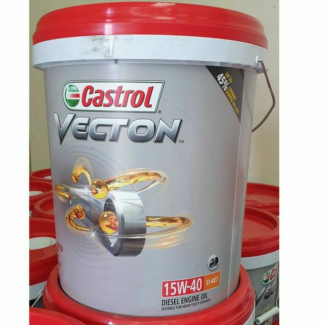 Castrol Vecton 15W40 CI-4 (20 Liter Pail) | Shopee Malaysia