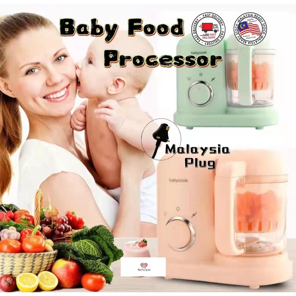 Baby Food Processor Mixer Steamer Grinder heater 嬰兒食品加工 | Shopee Malaysia