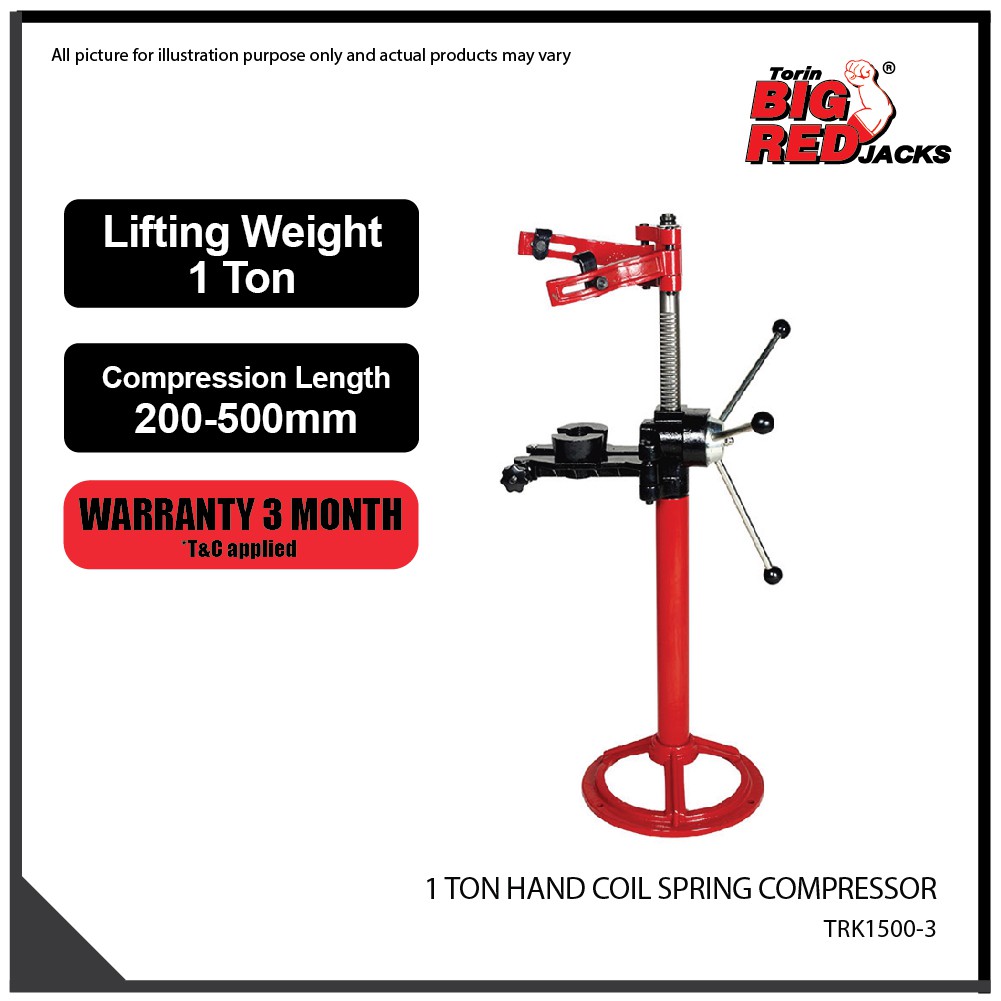 BIGRED 1 TON HAND COIL SPRING COMPRESSOR Garage Automotive Tools Car ...
