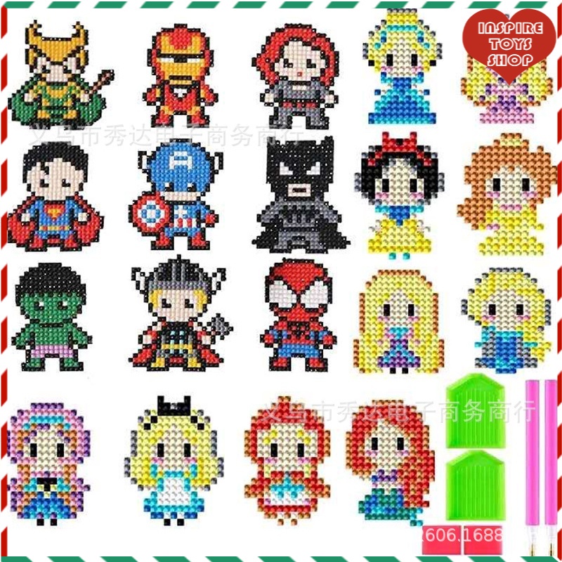 【ReadyStock】Freedomly Sticker 5D Diamond Painting DIY Children Point ...