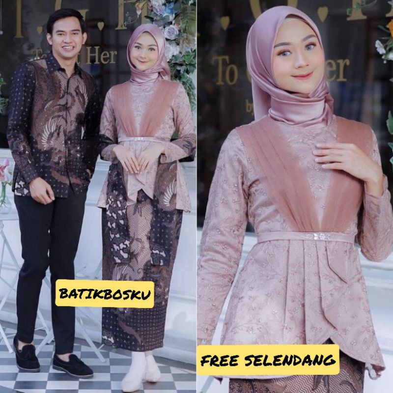 Best Selling!! Kebaya Batik Avena Kebaya Graduation Fitness - Batik ...