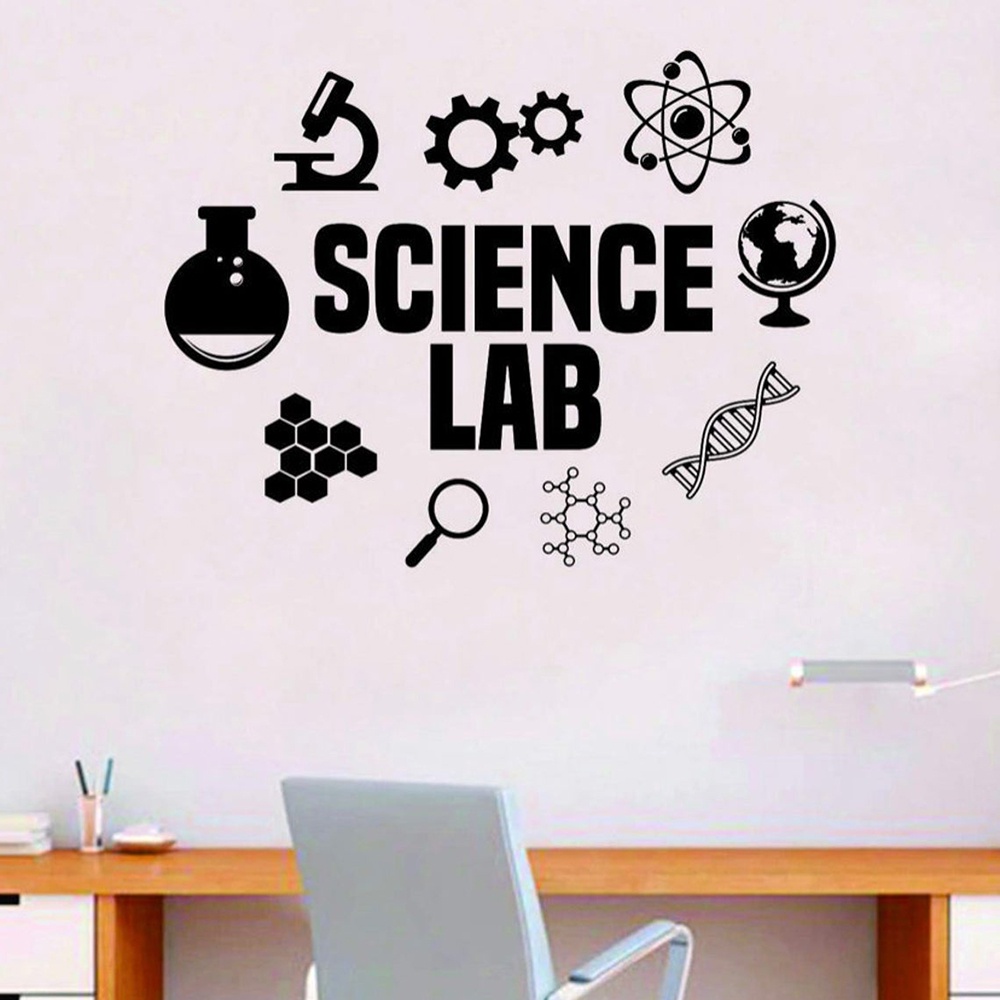 Science Lab Quote Wall Decal Teacher School Inspirational Classroom ...