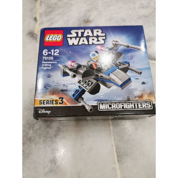 LEGO 75125 Microfighters Series 3 Resistance X-Wing Fighter (Loose Seal ...