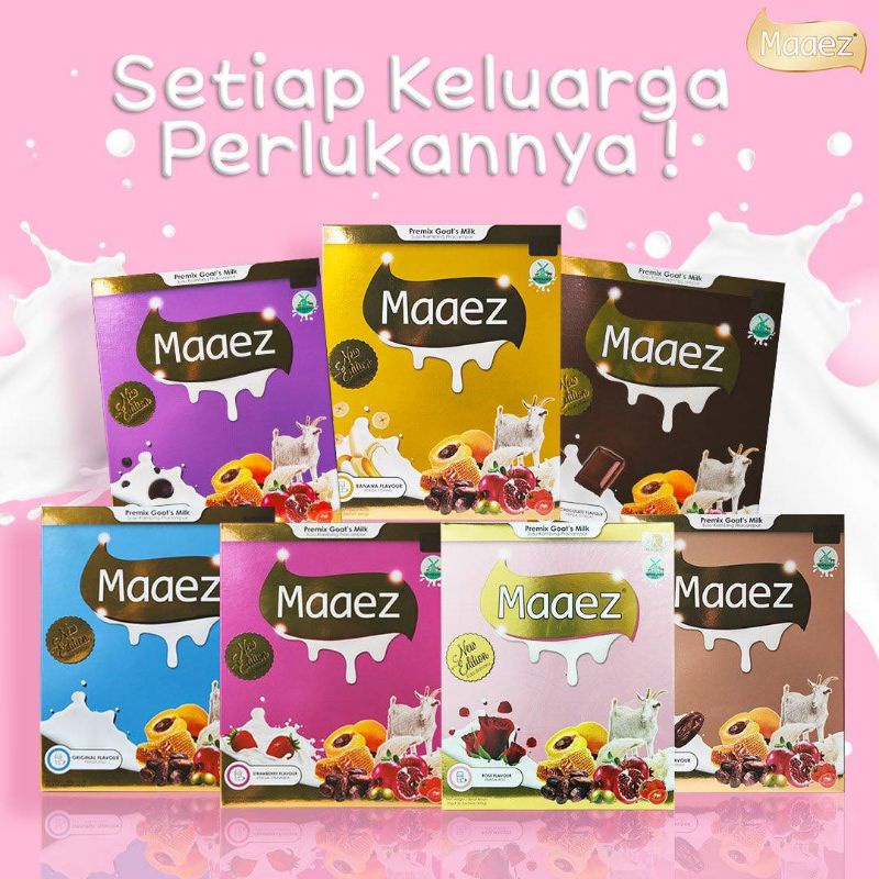 MAEZ SUSU KAMBING ORIGINAL HQ💯💜 FREEGIFT SHAKER ORIGINAL HQ | Shopee ...