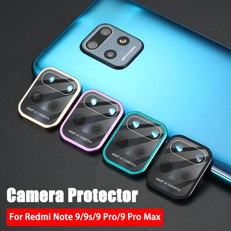 Camera Lens Metal Ring Case For Xiaomi Redmi Note 10 9 Pro Max 9s 10X ...