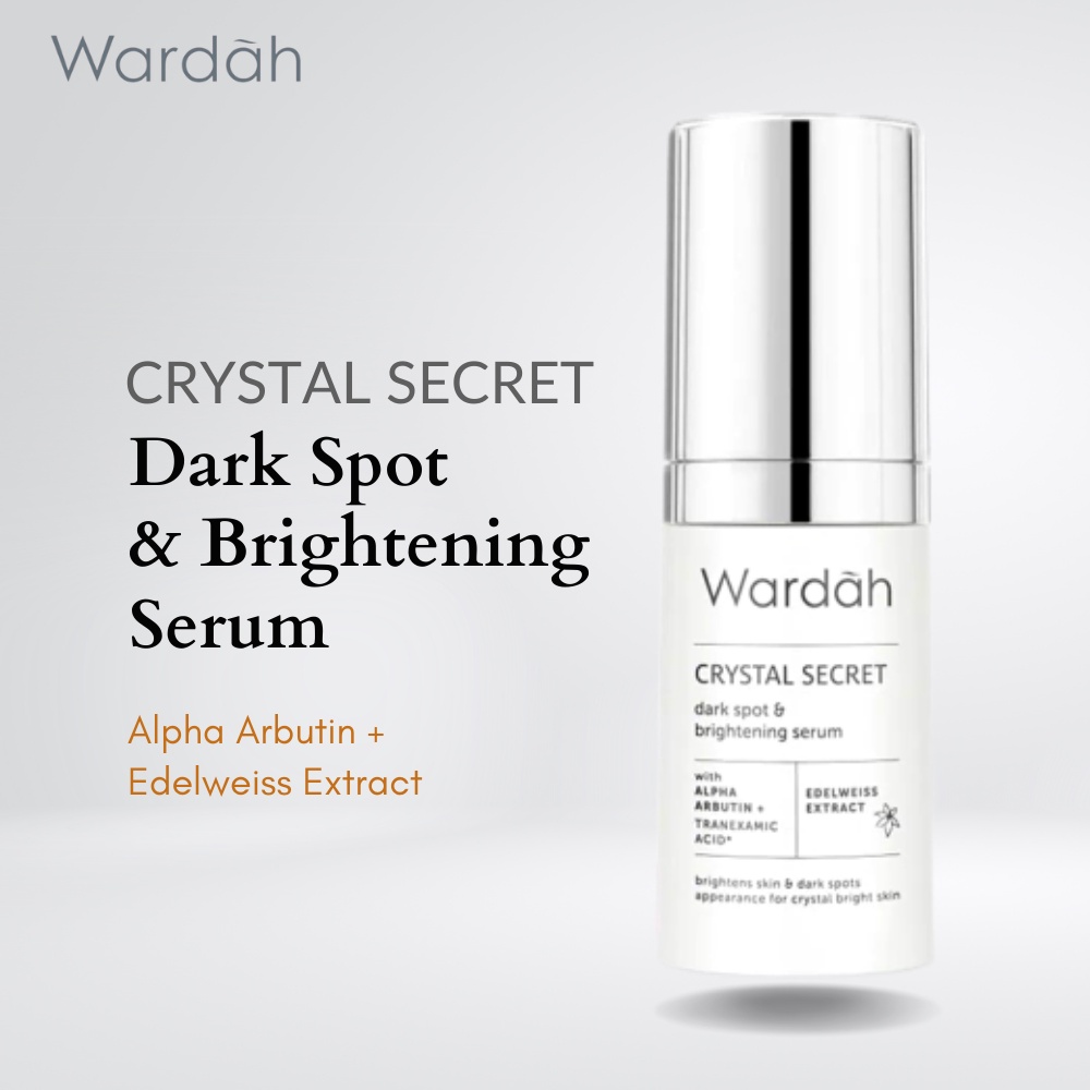 WARDAH CRYSTAL SECRET DARK SPOT &BRIGHTENING SERUM ORIGINAL PRODUCT ...