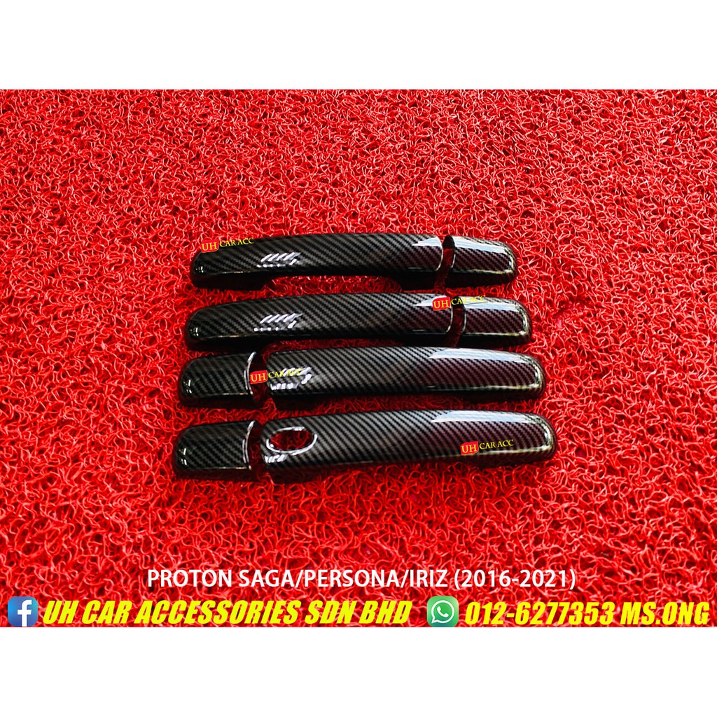 Proton Saga VVT/Persona VVT 2016-2021 (Push Start) Iriz Carbon Door ...