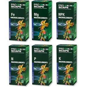 JBL ProScape Aquarium Plant Fertilizer Micro & Macro elements Fe Mg NPK ...