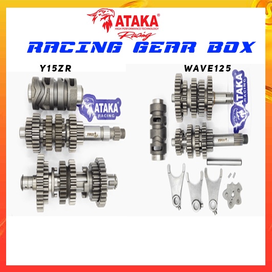 ATAKA RACING GEARBOX SET YAMAHA Y15 Y15ZR Motorcycle Gear Box ...