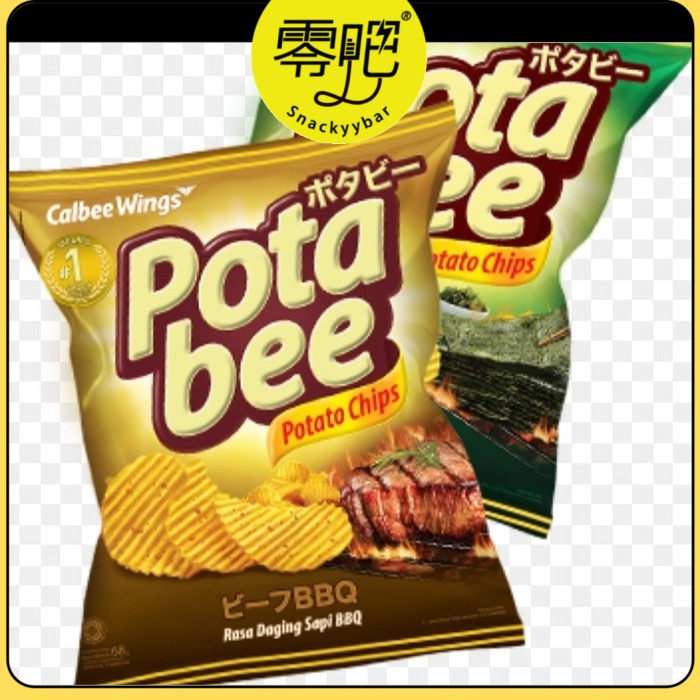 (Ready Snacks) Calbee Wings Potabee Potato Chips Pota Bee Ayam Bakar ...