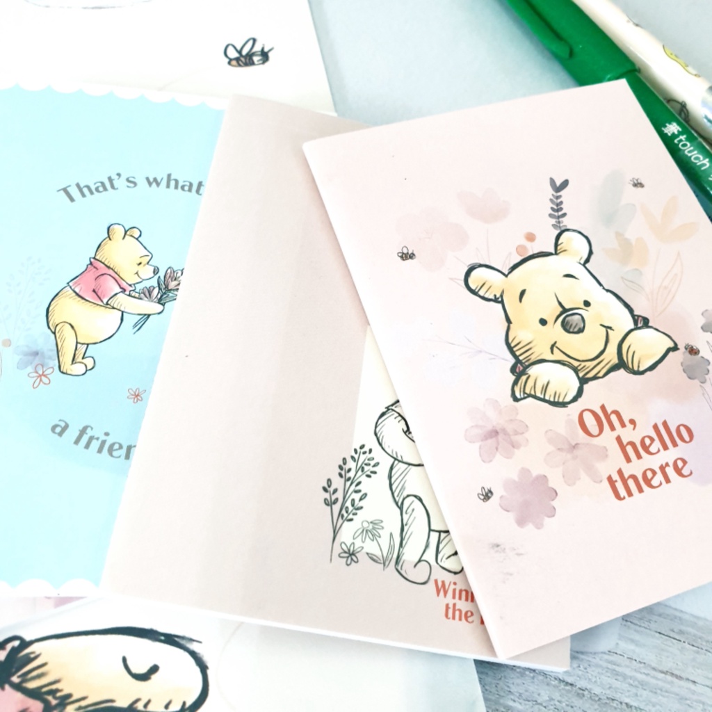 Winnie The Pooh Pocket Notebook 5pcs Small Disney The Notepad Eeyore ...