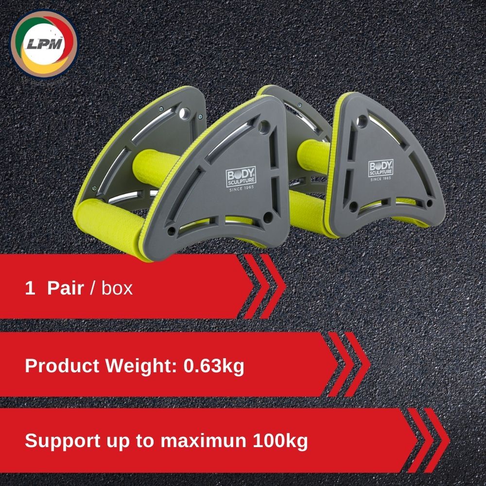 LPM Push Up Stand BB718 3-in-1 Core Push Up Abs Roller Plank Home Gym ...