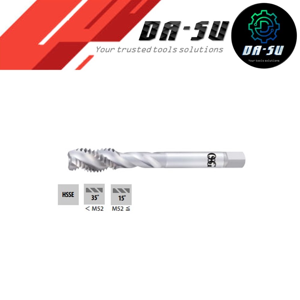 [JAPAN ORIGINAL] OSG HSSE MACHINE TAP / TAPPING BIT EX-SFT SPIRAL FLUTE ...