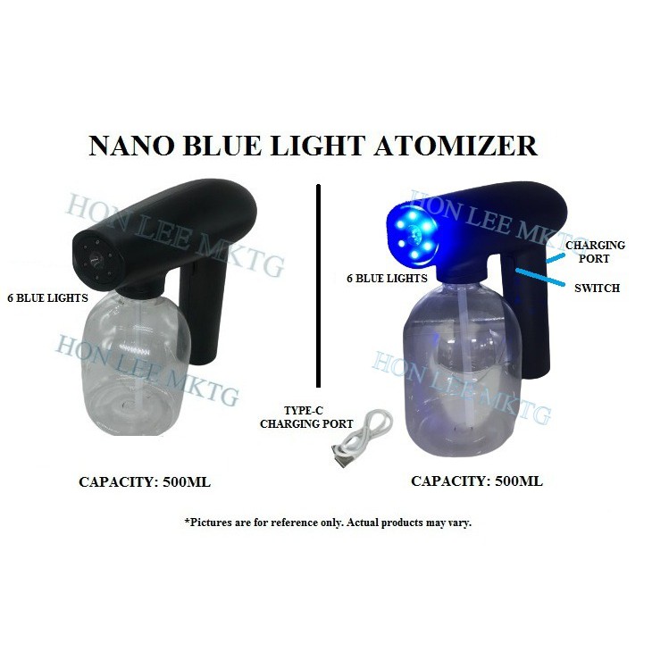 (*READY STOCK*) [500ML] NANO BLUE LIGHT ATOMIZER / SPRAYER / SPRAY GUN ...