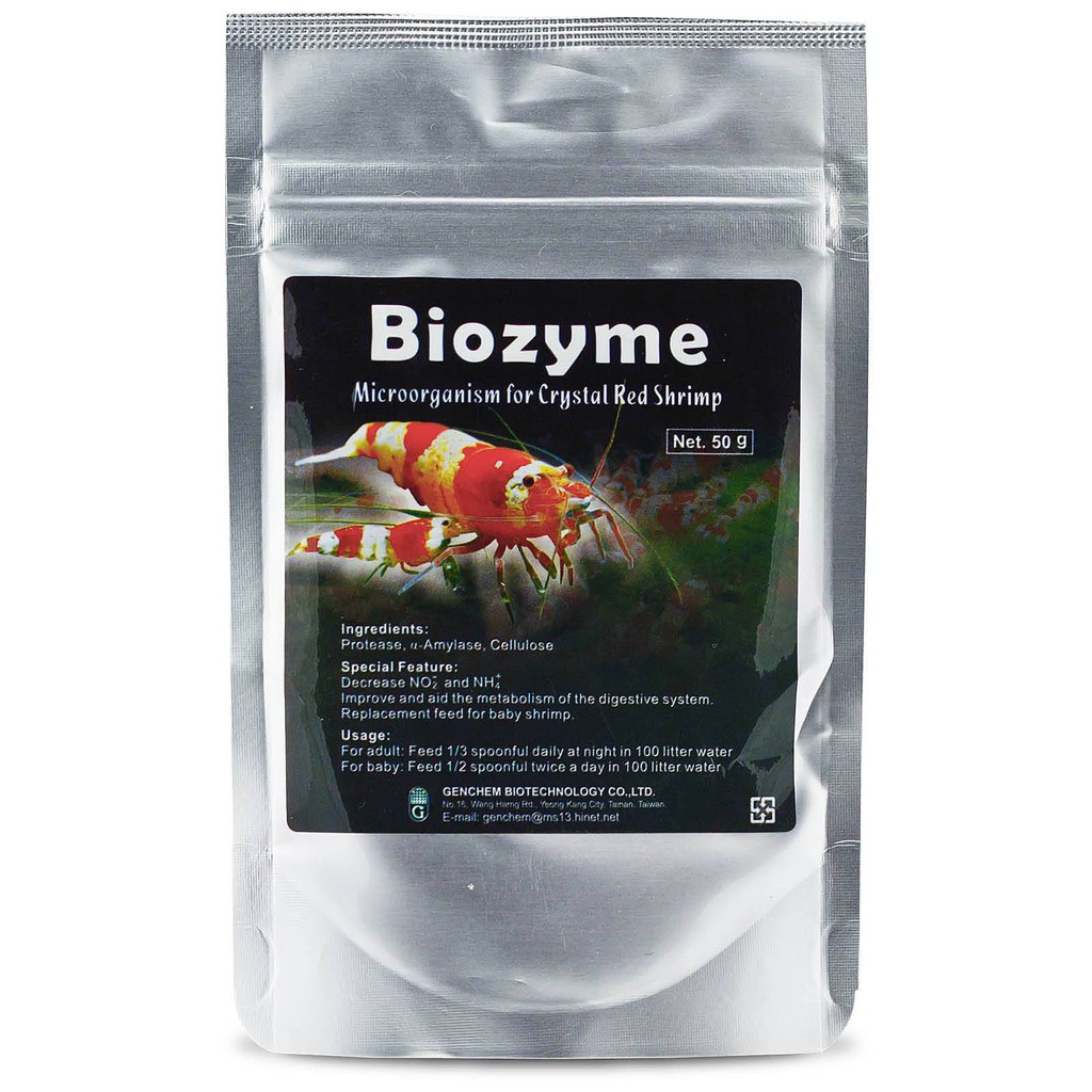 Genchem Biozyme For Shrimp 50g (Bacteria Powder) | Shopee Malaysia