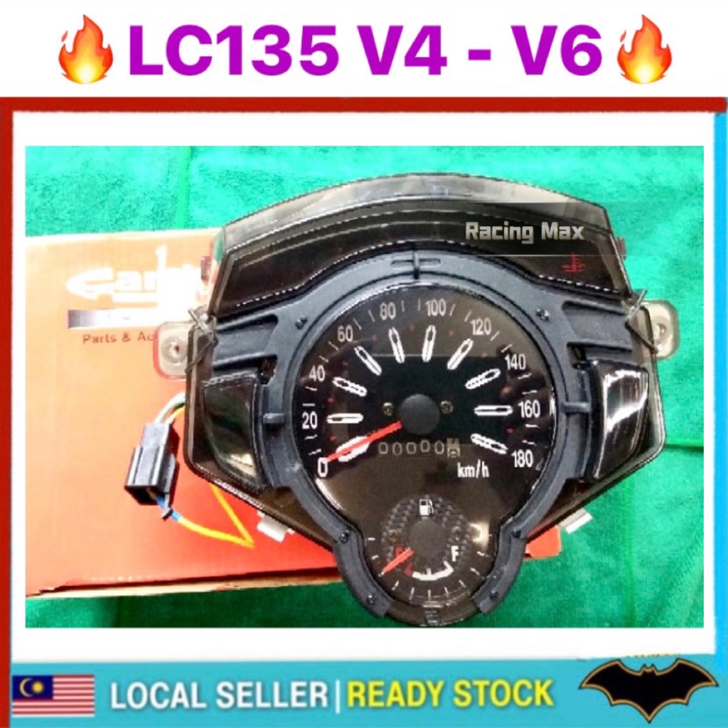 Yamaha LC135 V4 V5 V6 V7 Speedo Meter Assy Speedometer Assy 4 Speed 4S ...