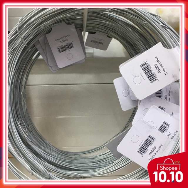 thick ion wire besi dawai tebal boleh di bengkokkan sana sini | Shopee ...