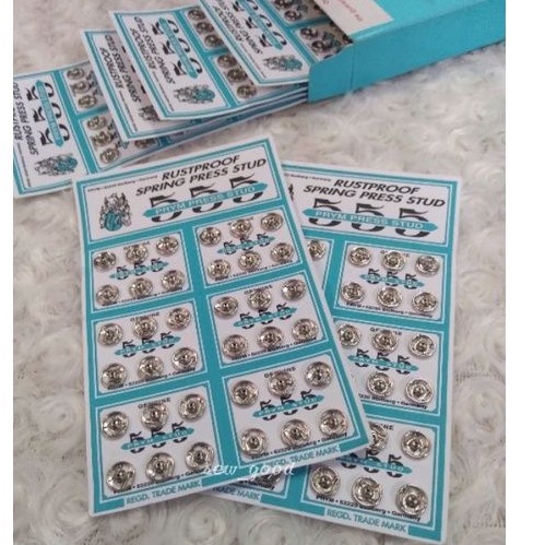 Butang Ketap Baju Snap Button Butang Katup Press Stut Snap Fasteners ...