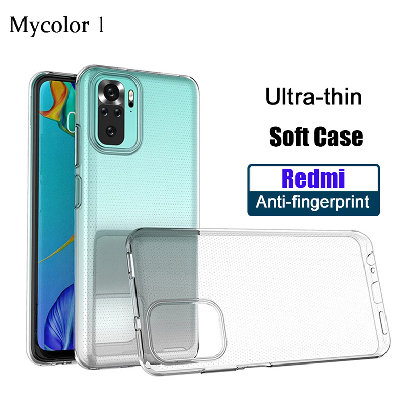 Transparent Soft TPU Case Redmi Turbo 4 3 A4 A3 14C 14R 13C 12 10 10S ...