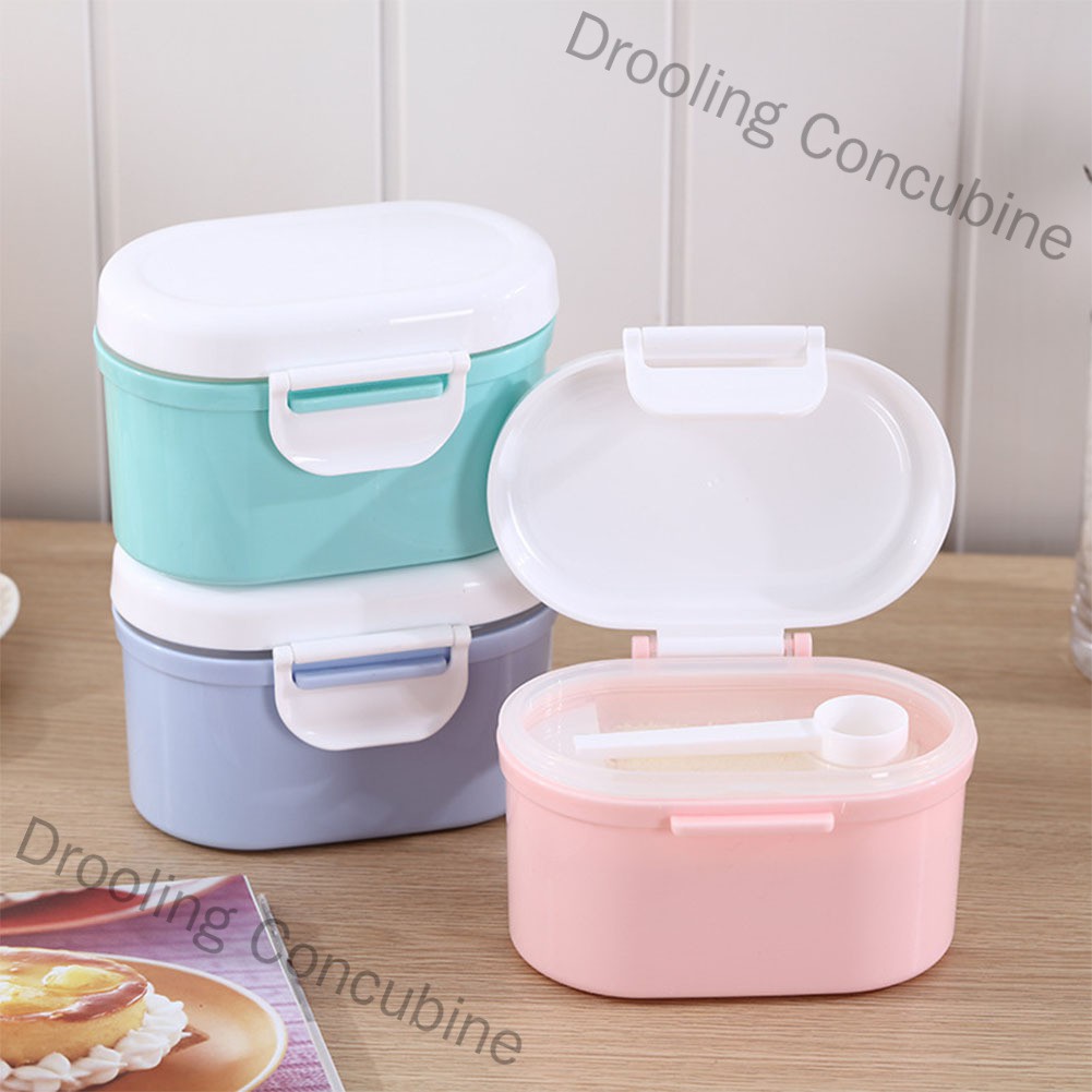 Drooling Concubine Large Capacity Baby Milk Powder Can Airtight Storage ...