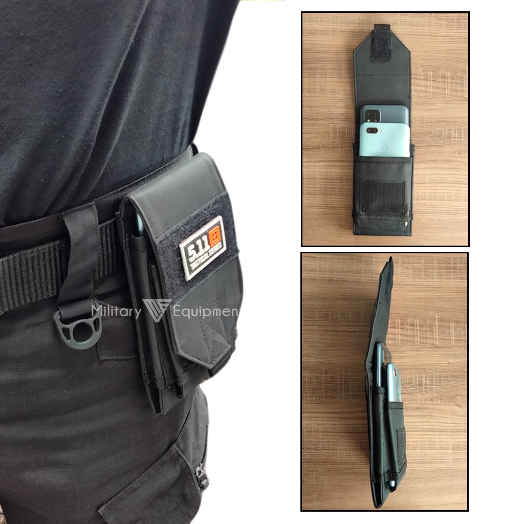 HITAM Tactical HP Holster Waist HP Holster Men's HP Holster Free Patch ...