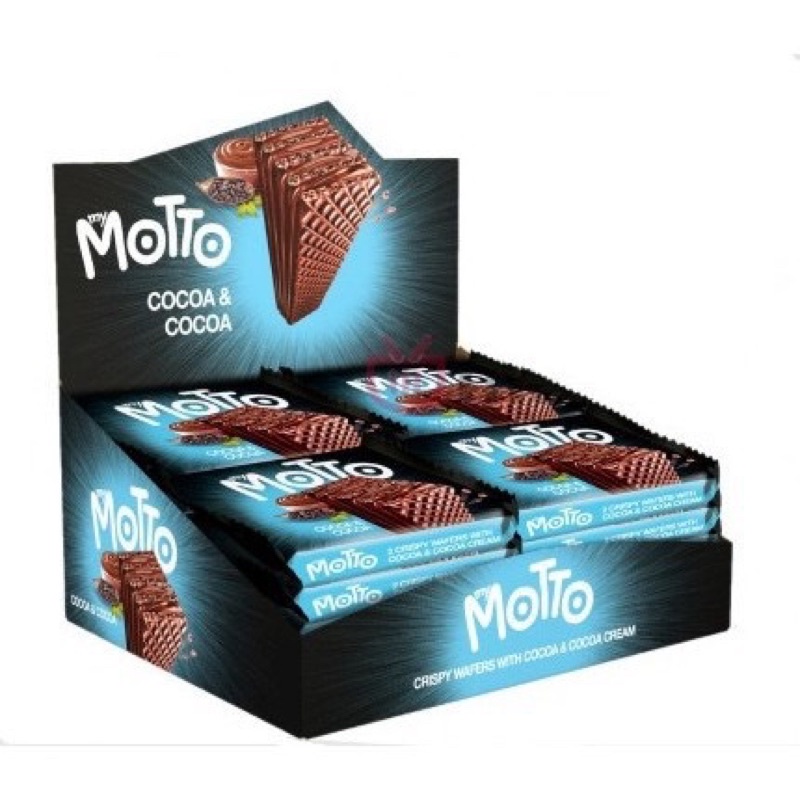 MyMotto Cream Wafer 34gmx20s (Cocoa/Hazelnut/Tiramisu) | Shopee Malaysia
