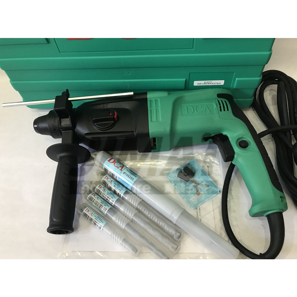 DCA 3 IN 1 Rotary Hammer Drill 800W AZC05-26B Penebuk dinding | Shopee ...