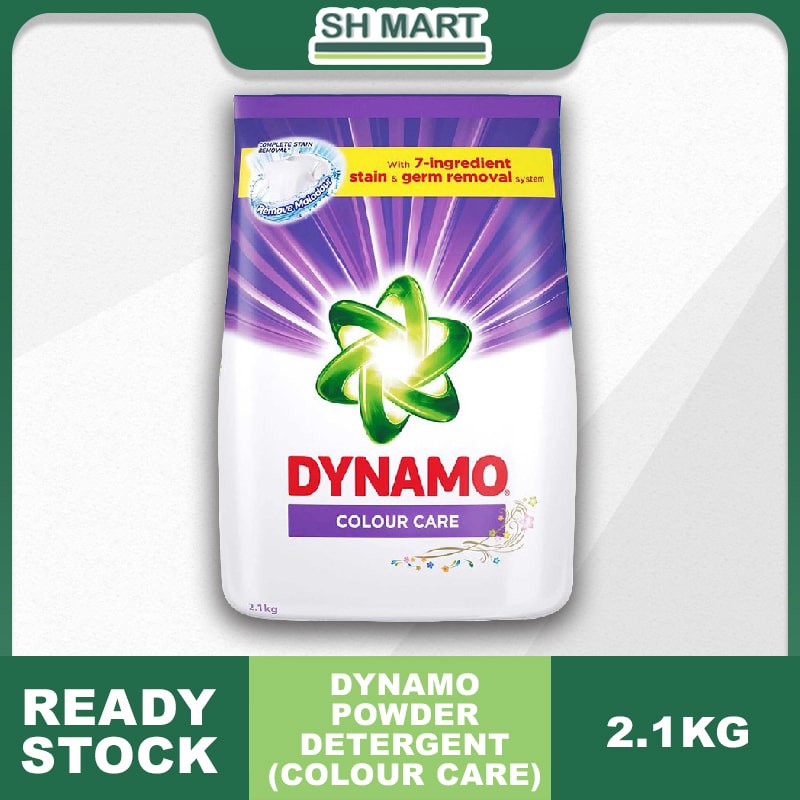 Dynamo Powder Detergent Colour Care (2.1kg) | Shopee Malaysia