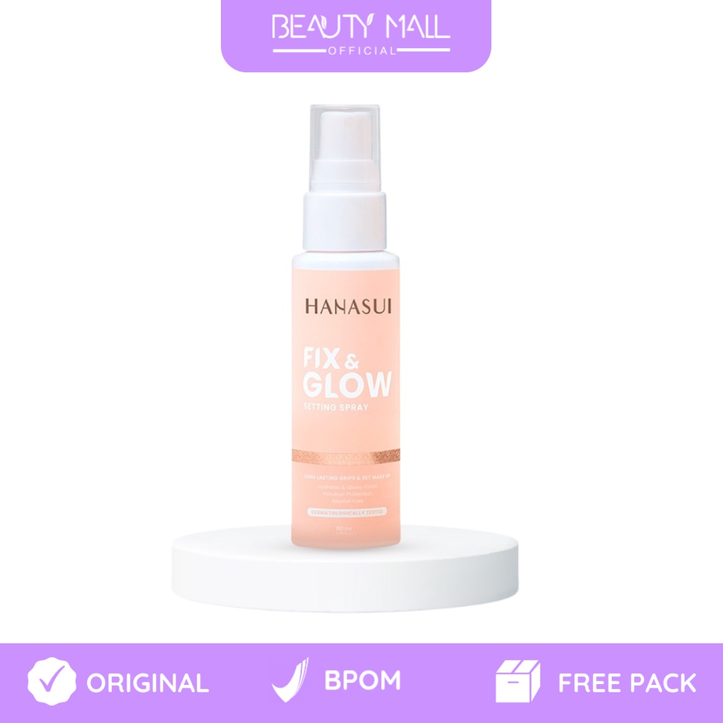 Hanasui Fix & Glow Setting Spray 60ml | Shopee Malaysia