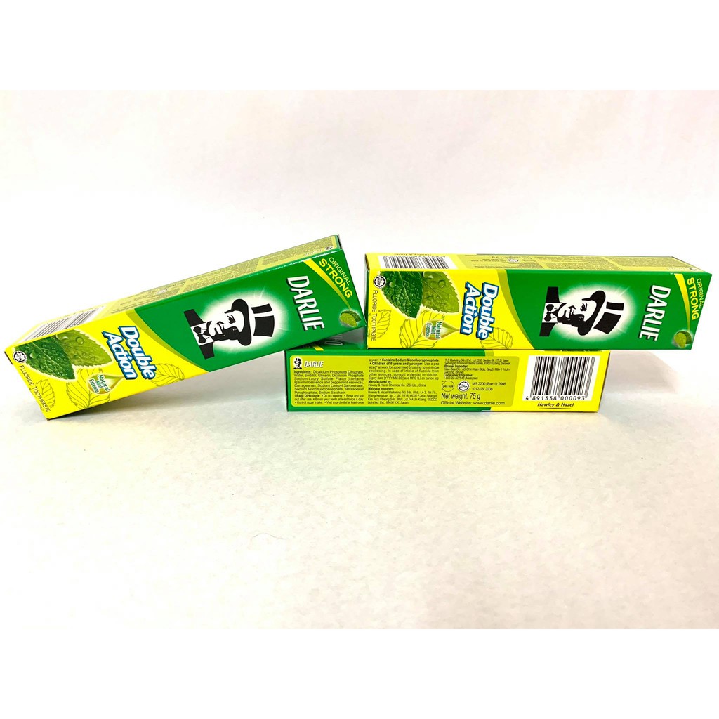 DARLIE DOUBLE ACTION TOOTHPASTE 50G/75G/100G/175G/250G | Shopee Malaysia