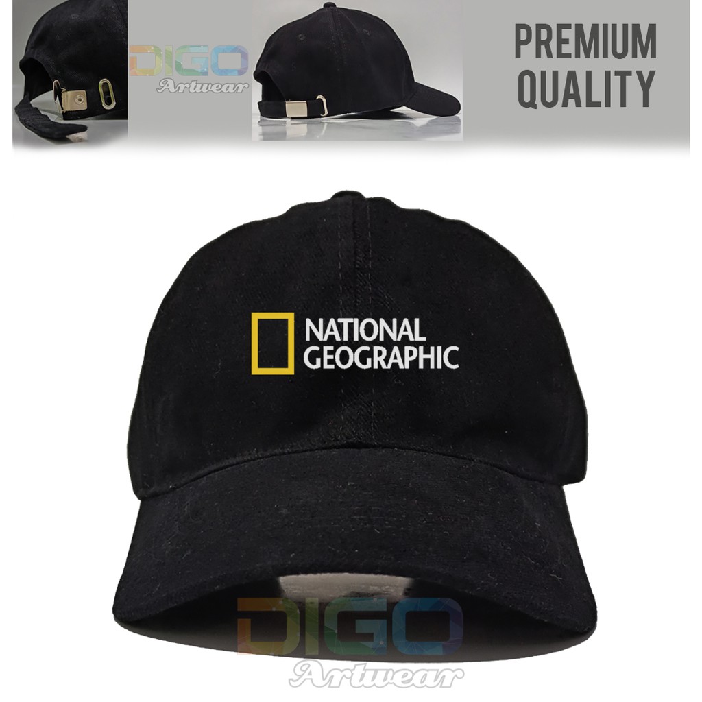 National Geographic Premium Cap. Cotton Baseball Cap | Shopee Malaysia