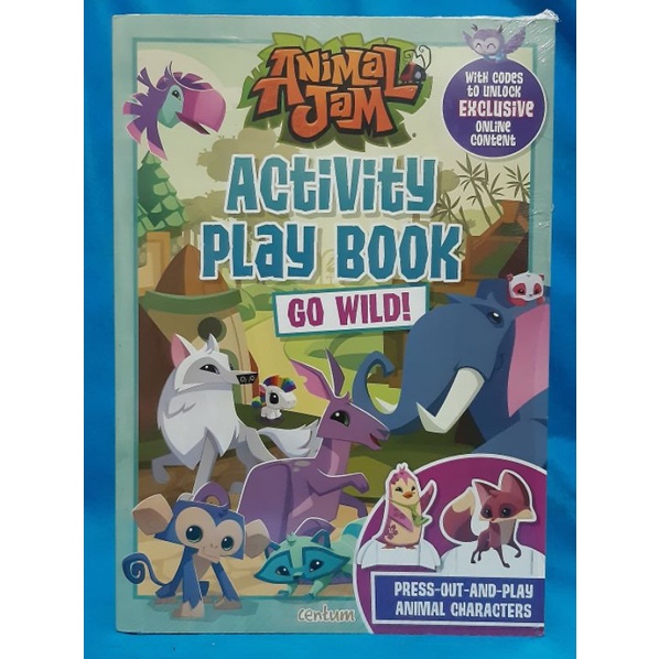 Animal Jam: Activity Play Book Go Wild! (Import Book) | Shopee Malaysia