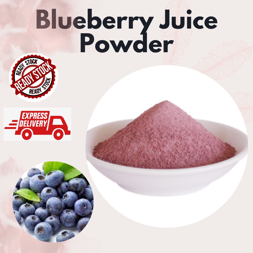 Blueberry Juice Powder - 100g | Shopee Malaysia